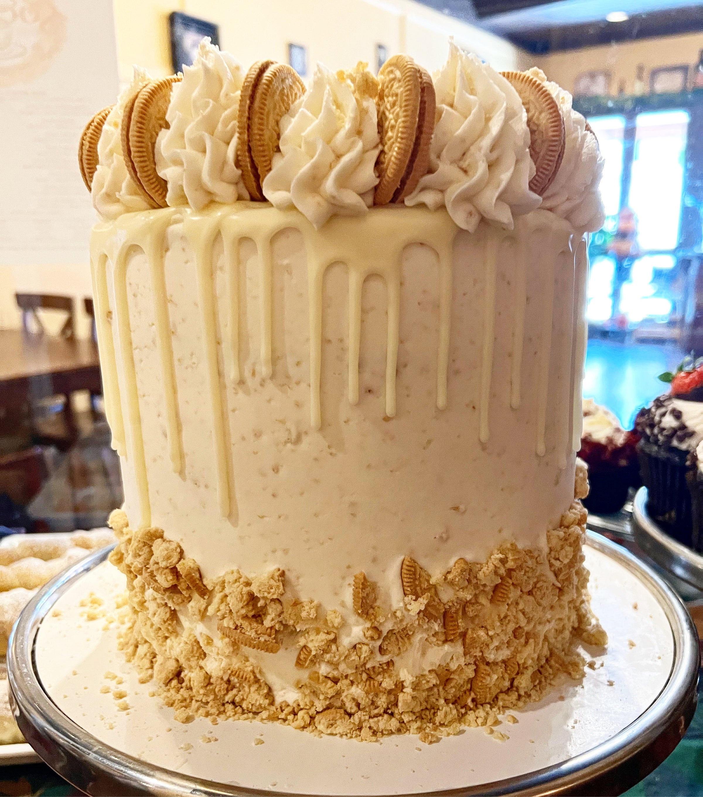 Golden Oreo Cake